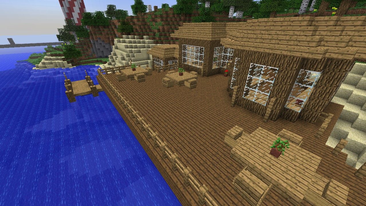 beach house Minecraft Map