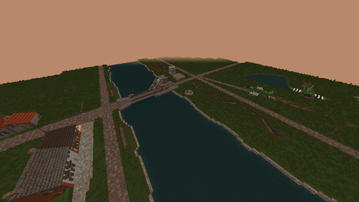 Pegasus Bridge Ww2 (INCOMPLETE) Minecraft Map