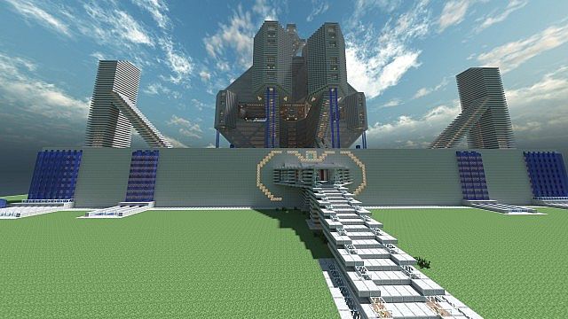 Futuristic Complex Minecraft Map