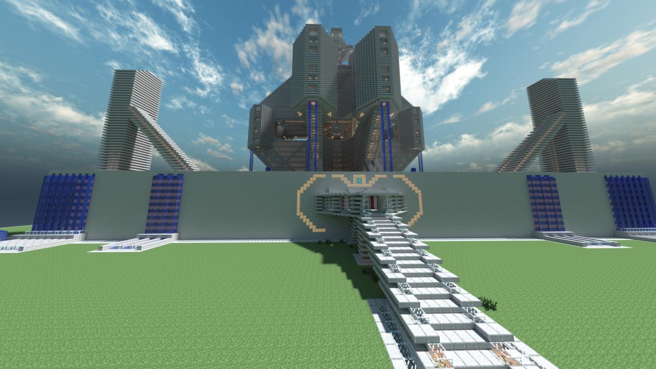 Futuristic Complex Minecraft Map