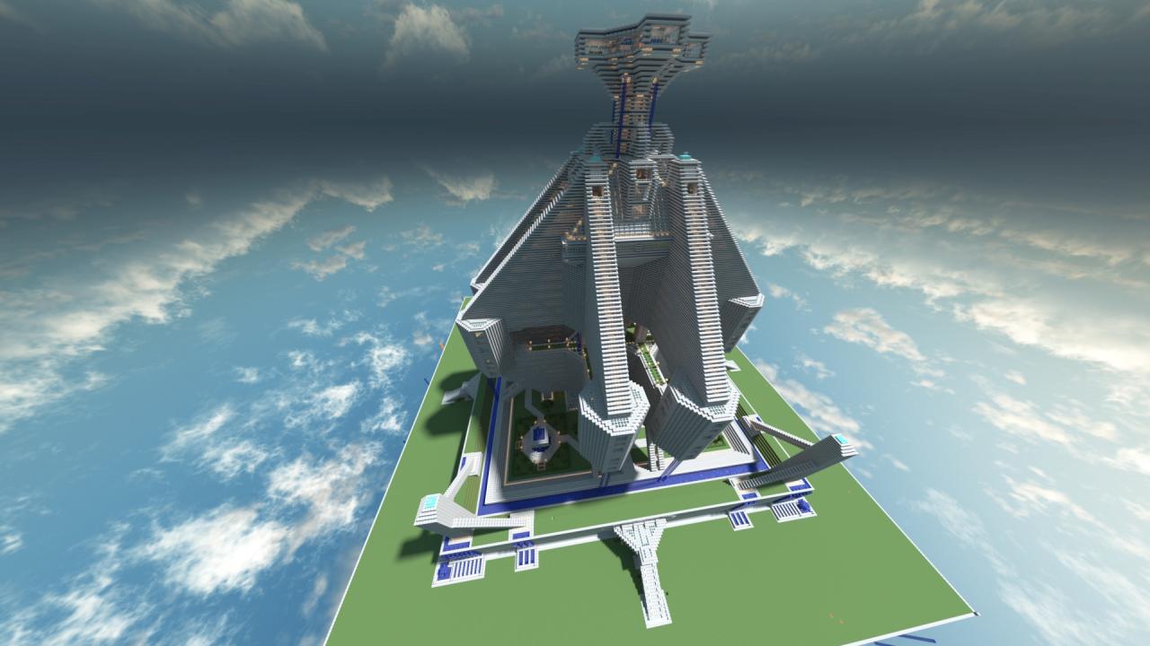 Futuristic Complex Minecraft Map