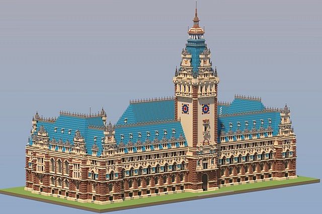 Hamburg City Hall Minecraft Map