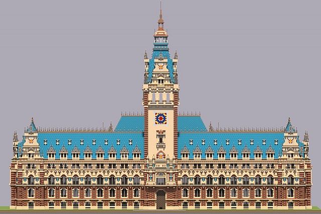 Hamburg City Hall Minecraft Map
