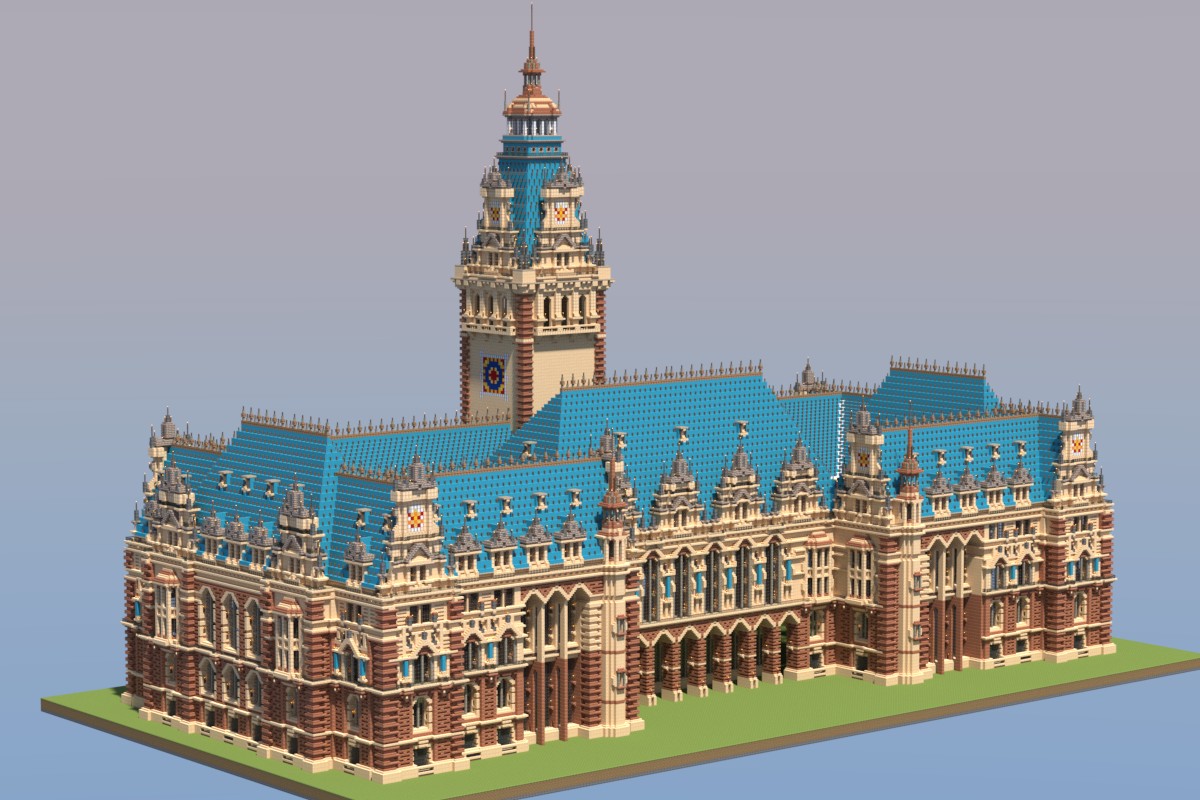 Hamburg City Hall Minecraft Map