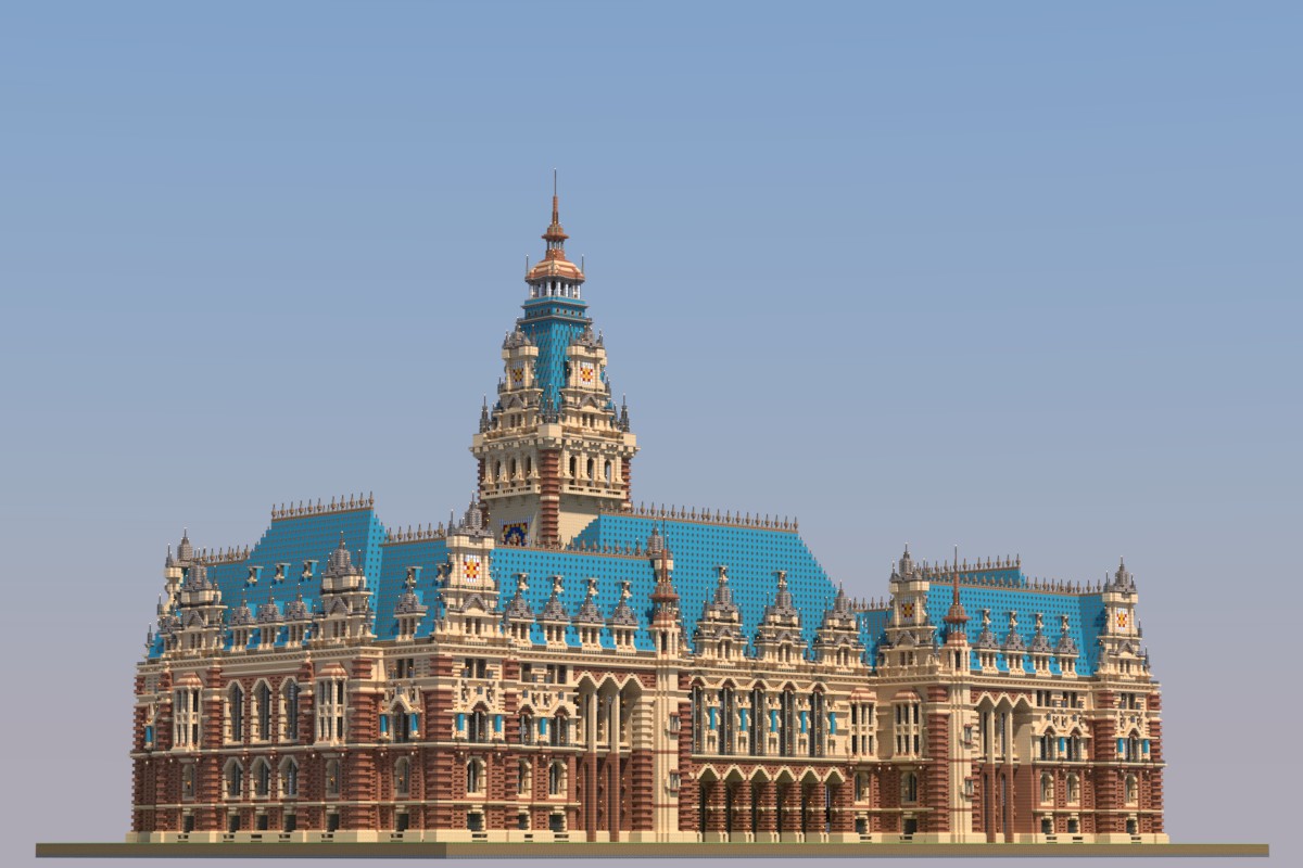 Hamburg City Hall Minecraft Map