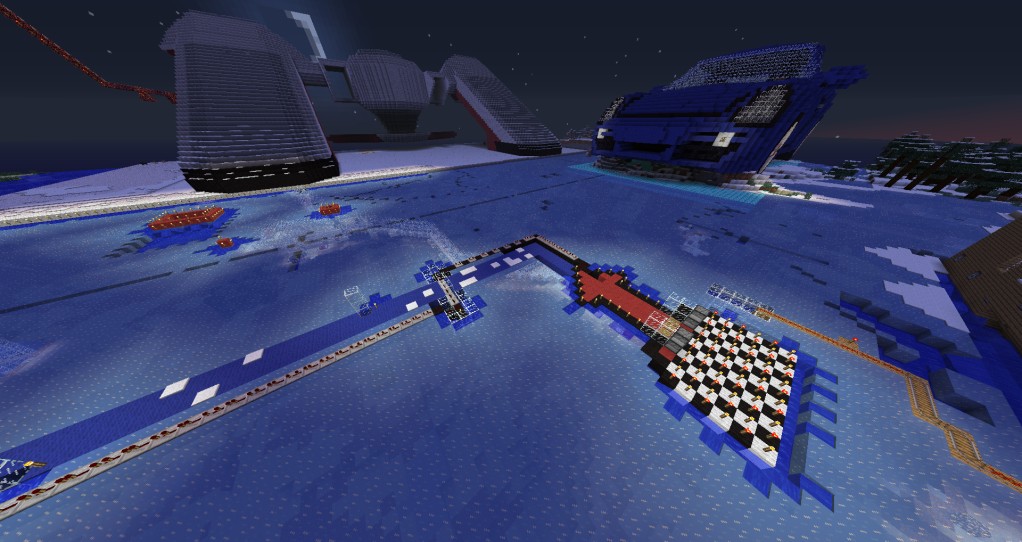 Redstone Race Stage 1 Minecraft Map