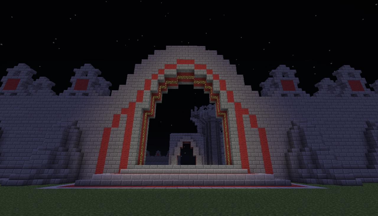 Red Castle Minecraft Map