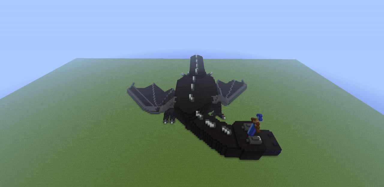 EnderDragon Statue Minecraft Map