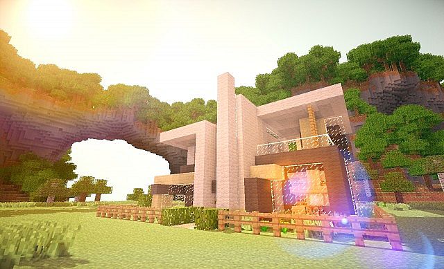 20x20 Modern House #2 Minecraft Map