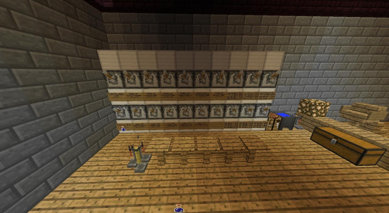 Potion Bar Minecraft Map
