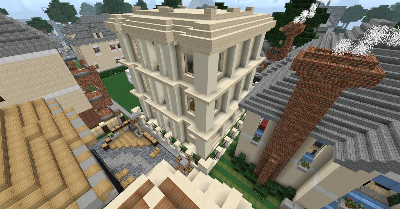 Georgian Style Townhouse Minecraft Map