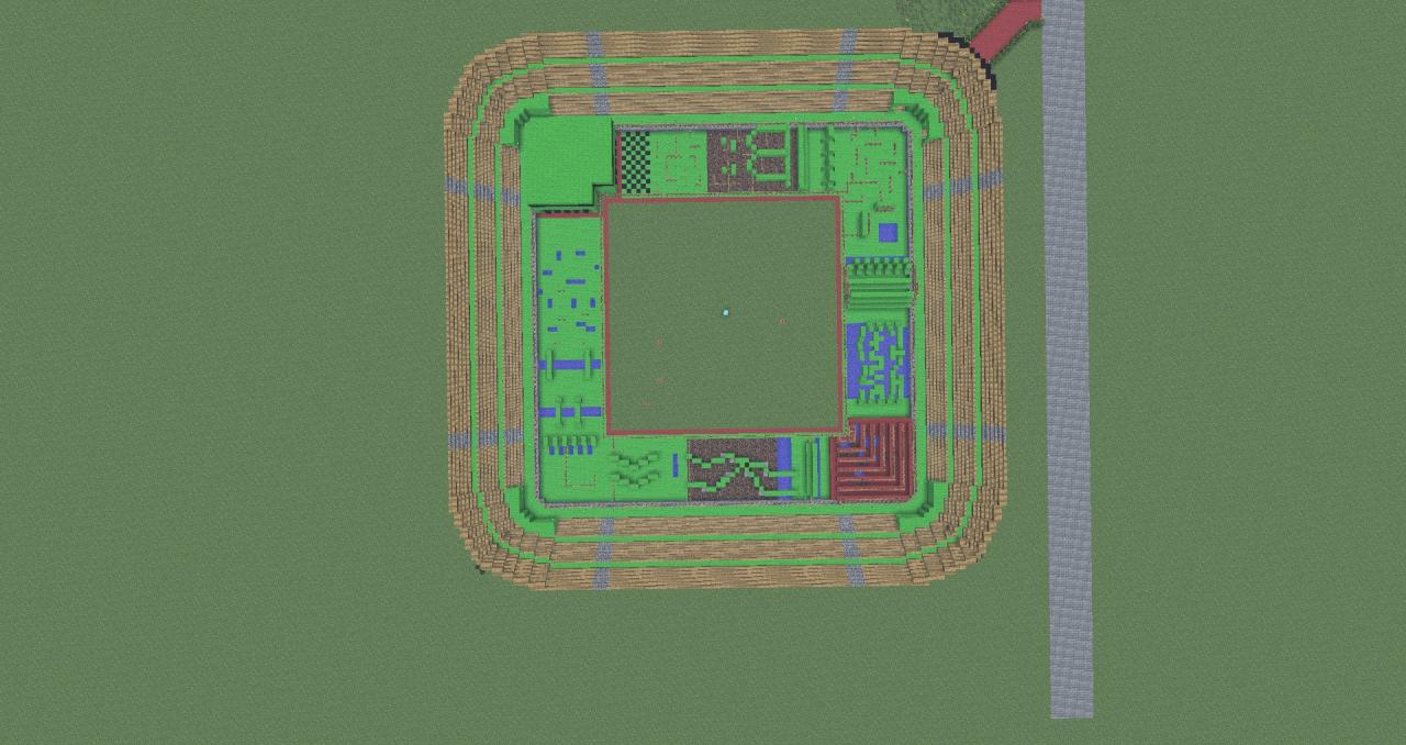 Pig Race Minigame (Fully Automatic!) Minecraft Map