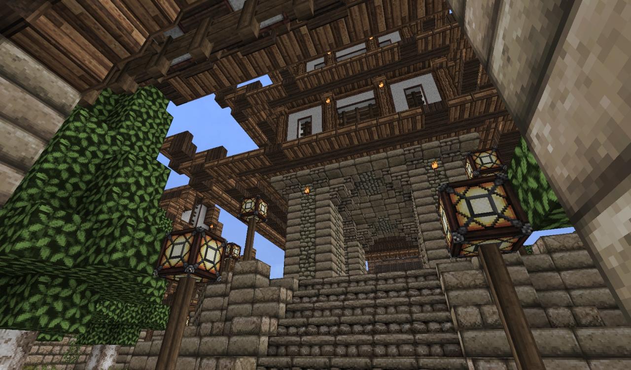 The Great Pagoda Minecraft Map