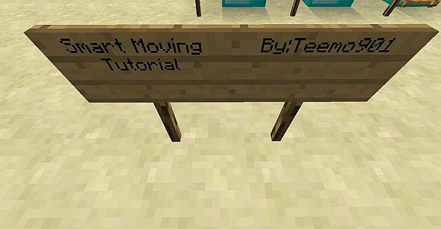 Smart Moving Tutorial Minecraft Map