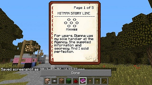 Hitman Absolution - Minecraft Adventure map Minecraft Map