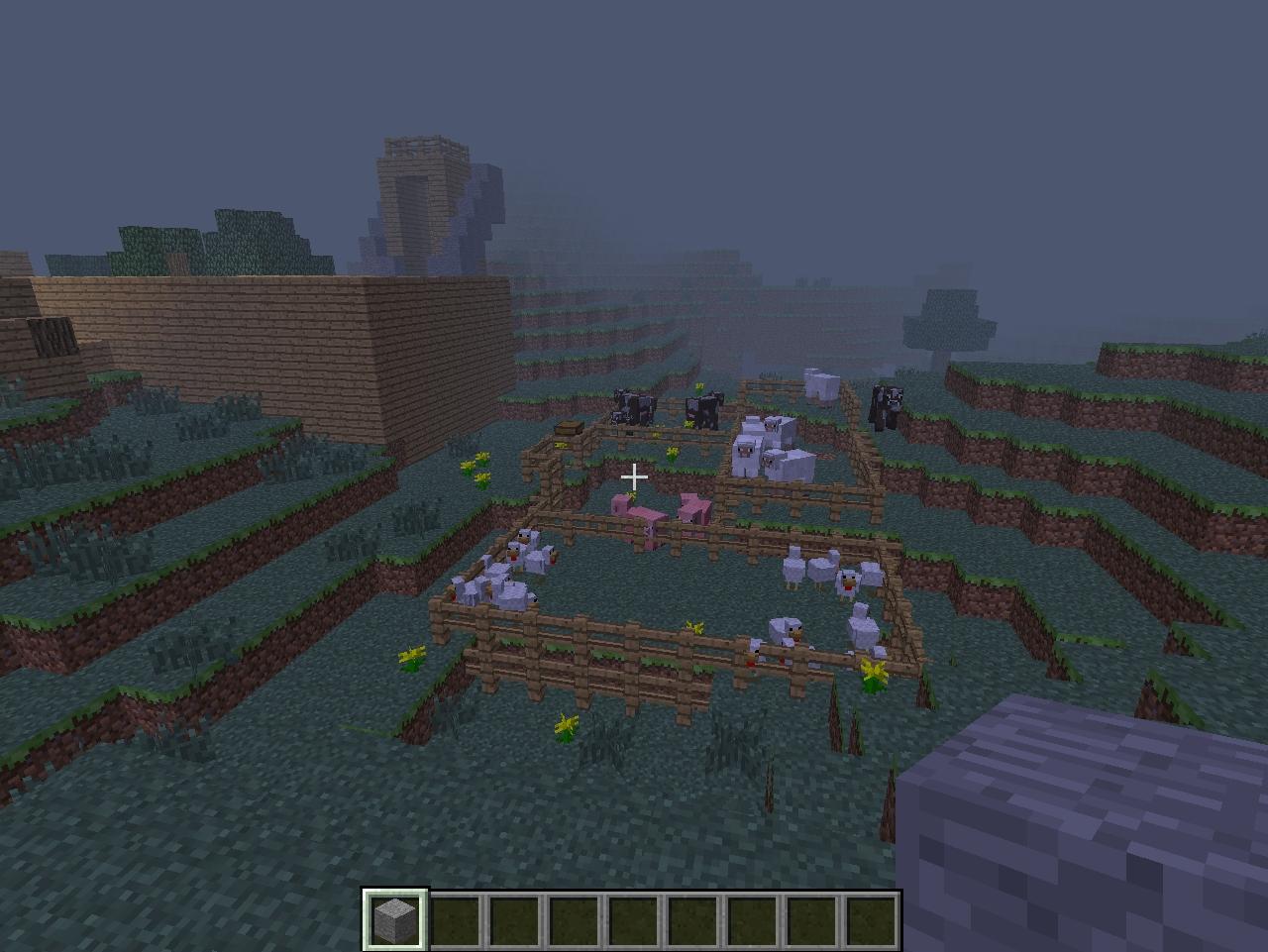 the town Minecraft Map