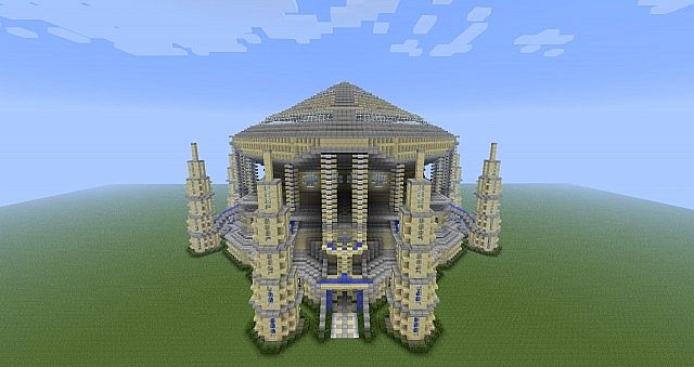 SandStone Spawn Minecraft Map