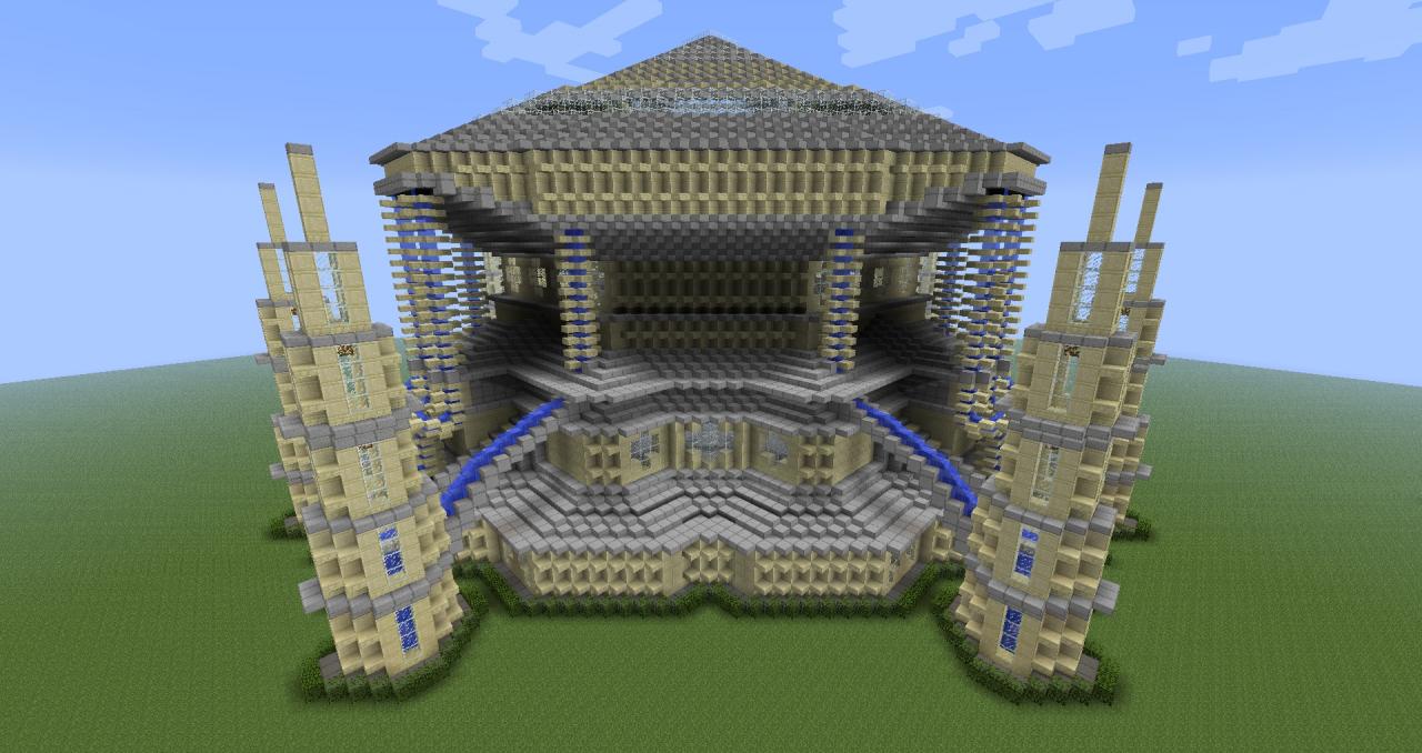 SandStone Spawn Minecraft Map