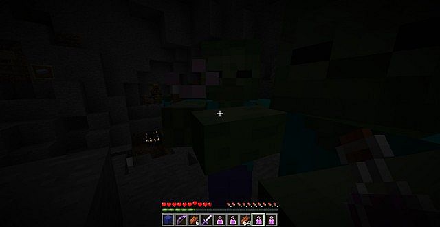 Mine-ops: zombies Minecraft Map