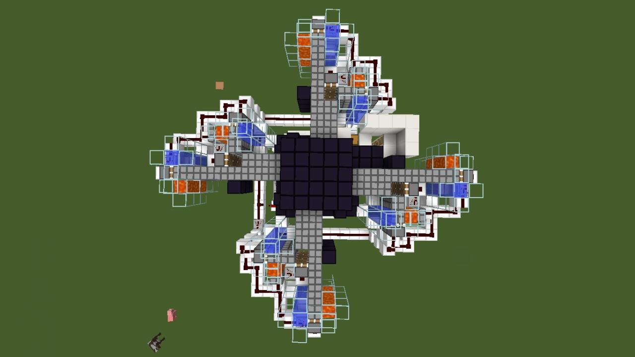 Automatic cobblestone factory (PL by Seba1202) Minecraft Map