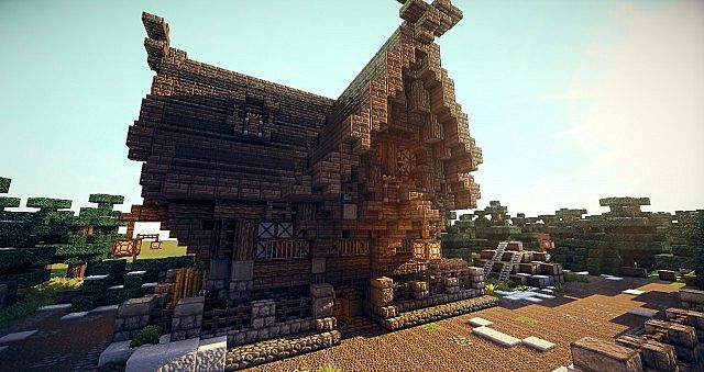 Nordic Village Minecraft Map