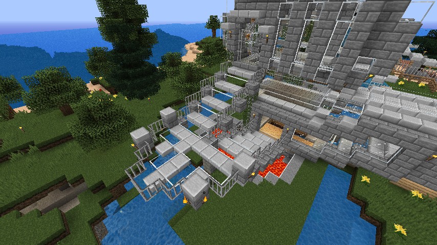 Minecraft lan party, Node Minecraft Map