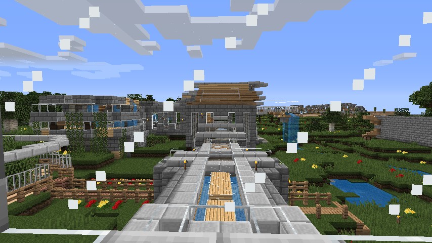 Minecraft lan party, Node Minecraft Map