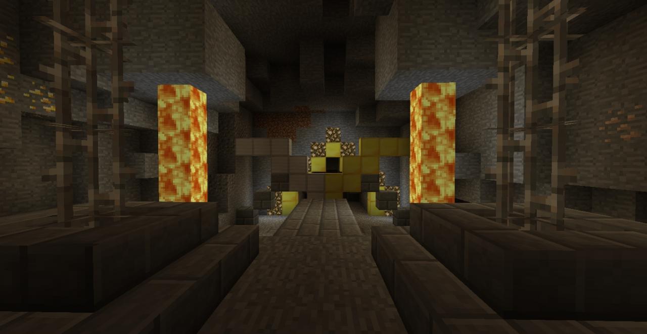 Dwarven iron forge Minecraft Map