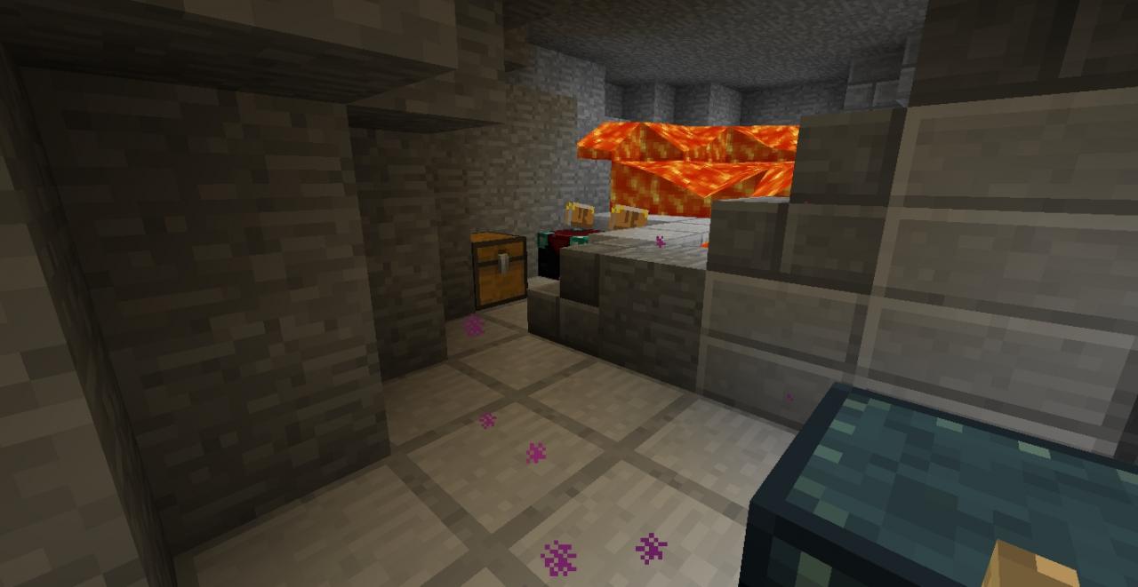 Dwarven iron forge Minecraft Map