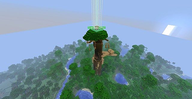 Epic Tree house Minecraft Map