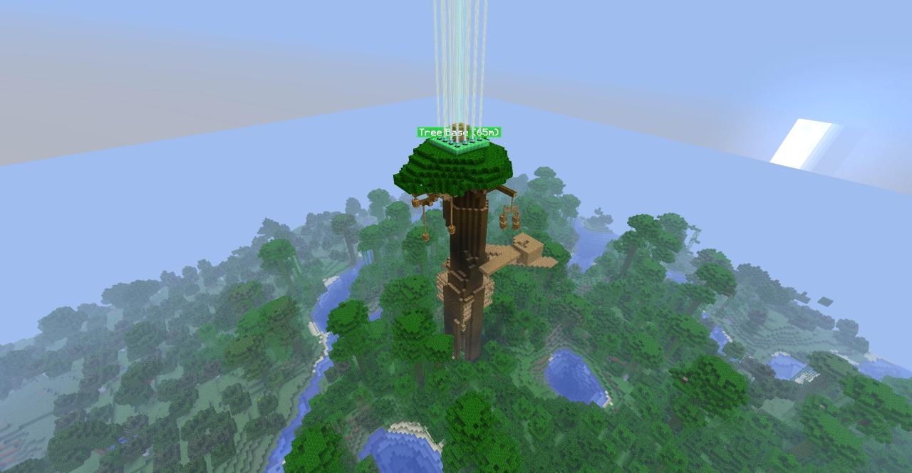 Epic Tree house Minecraft Map