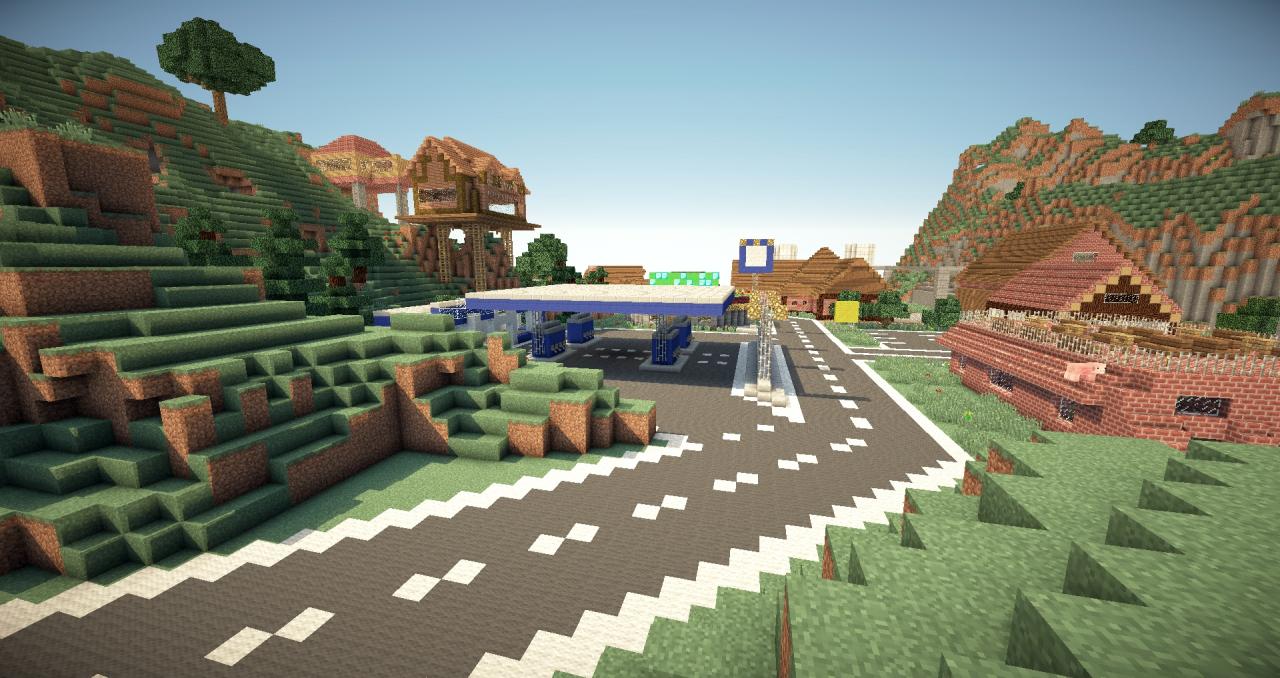 State Project Minecraft Map