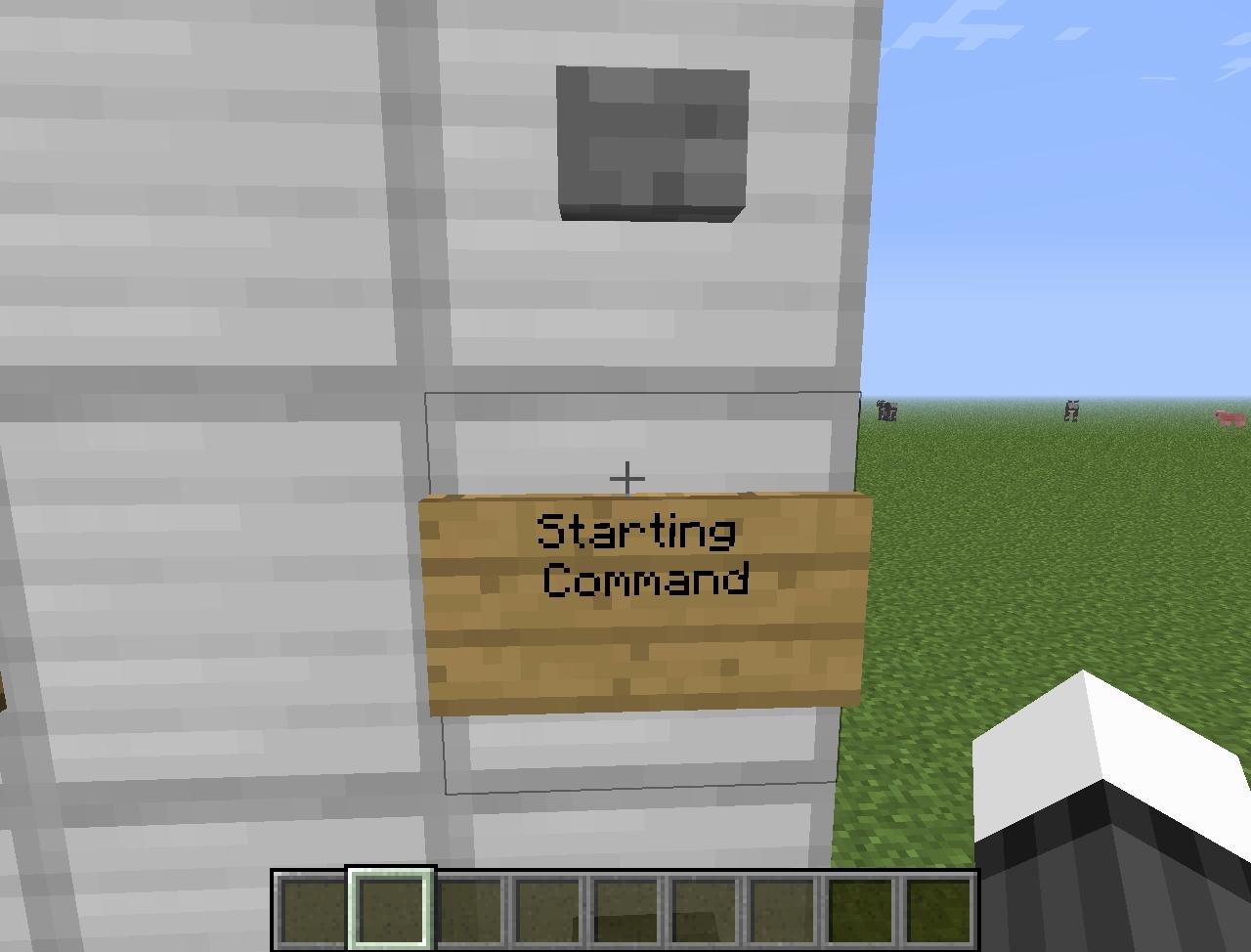 My Command Block Spawning Minecraft Map