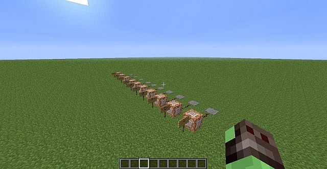 Command Block System (10 Commands) Minecraft Map