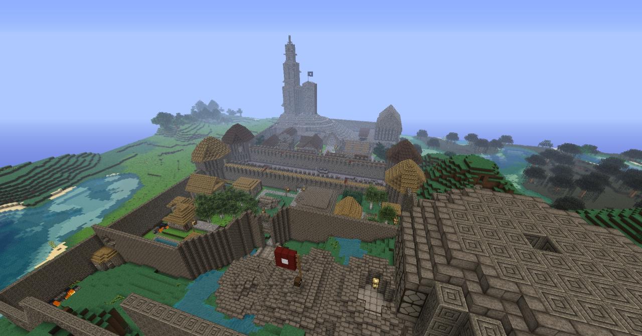 Jokocraft PVP map | Fort vs Fort Minecraft Map