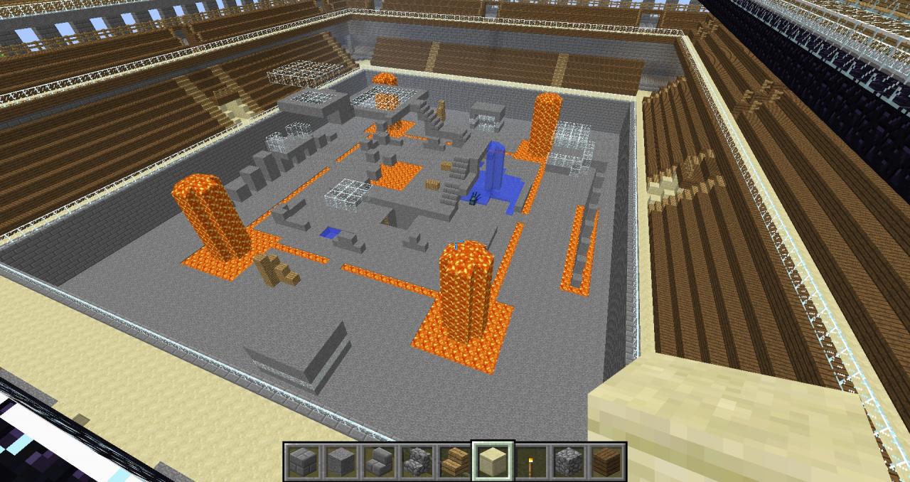 Warriors Stadium Minecraft Map