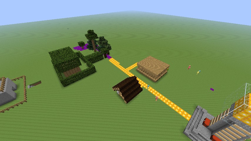 glow land Minecraft Map