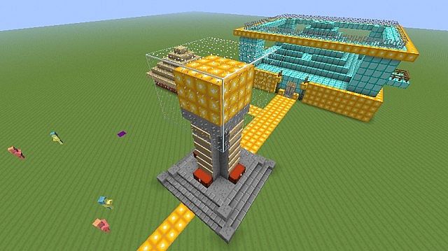 glow land Minecraft Map