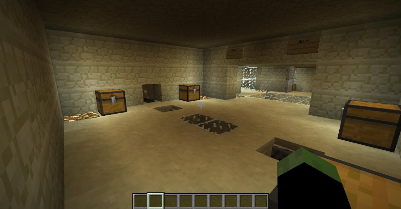 underground Bunker and more... Minecraft Map