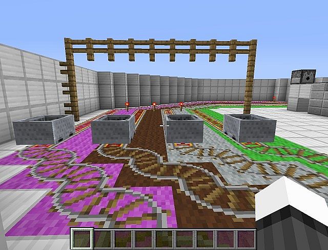 Minecart Racing Minecraft Map