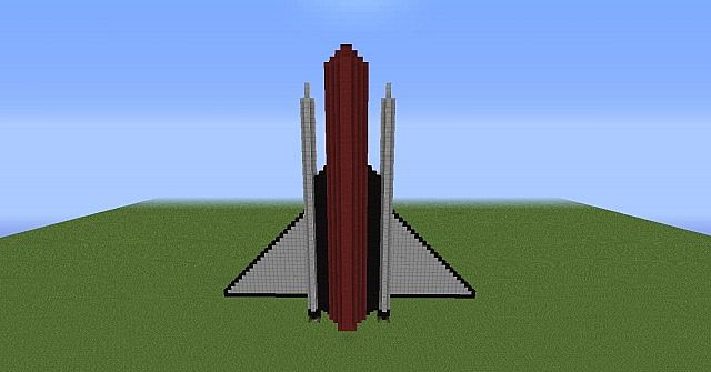 The space shuttle Minecraft Map