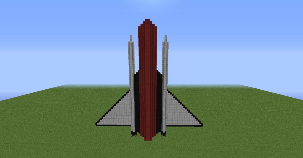 The space shuttle Minecraft Map