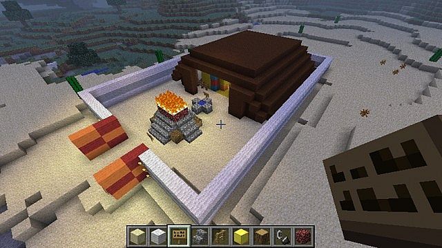 Tabernacle in the Bible (Exodus) Minecraft Map
