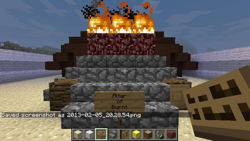 Tabernacle in the Bible (Exodus) Minecraft Map