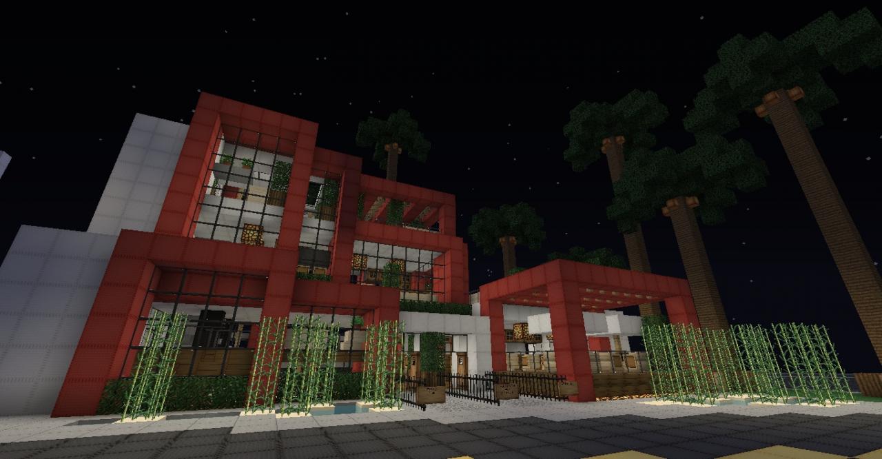 Tecno's Club | Modern Club Complex | Minecraft City Minecraft Map