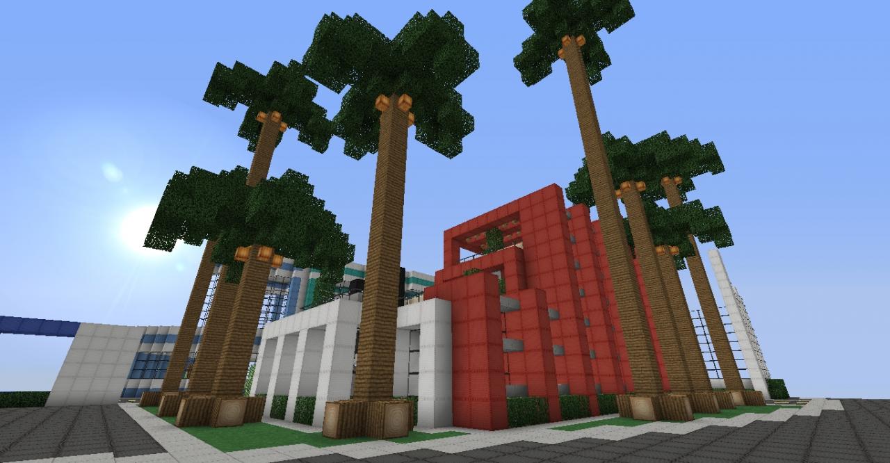 Tecno's Club | Modern Club Complex | Minecraft City Minecraft Map