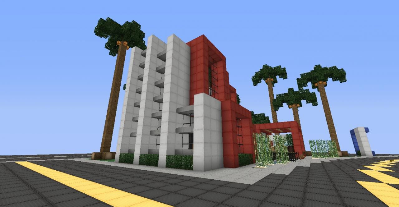 Tecno's Club | Modern Club Complex | Minecraft City Minecraft Map