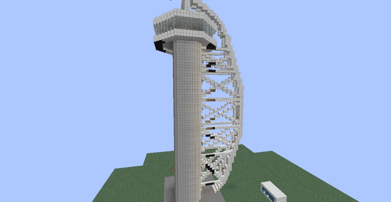 Futuristic Tower Minecraft Map