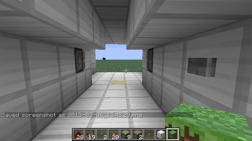 Super 5x3 Piston Door Minecraft Map