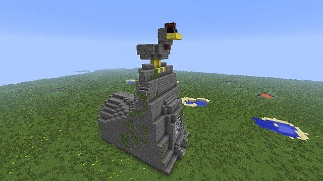 Chicken-temple Minecraft Map